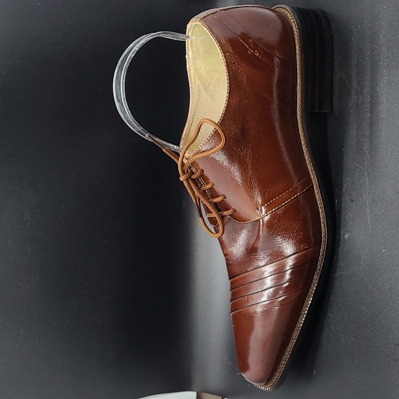 Stacy Adams | Shoes | Vintage Stacy Adams Radley Cognac Leather Mens ...